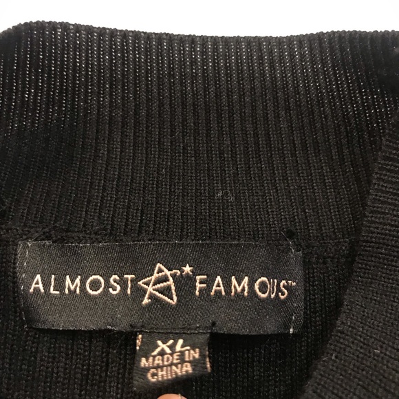 Almost Famous | Dresses | Almost Famous Fitted Sweater Dress Xl | Poshmark